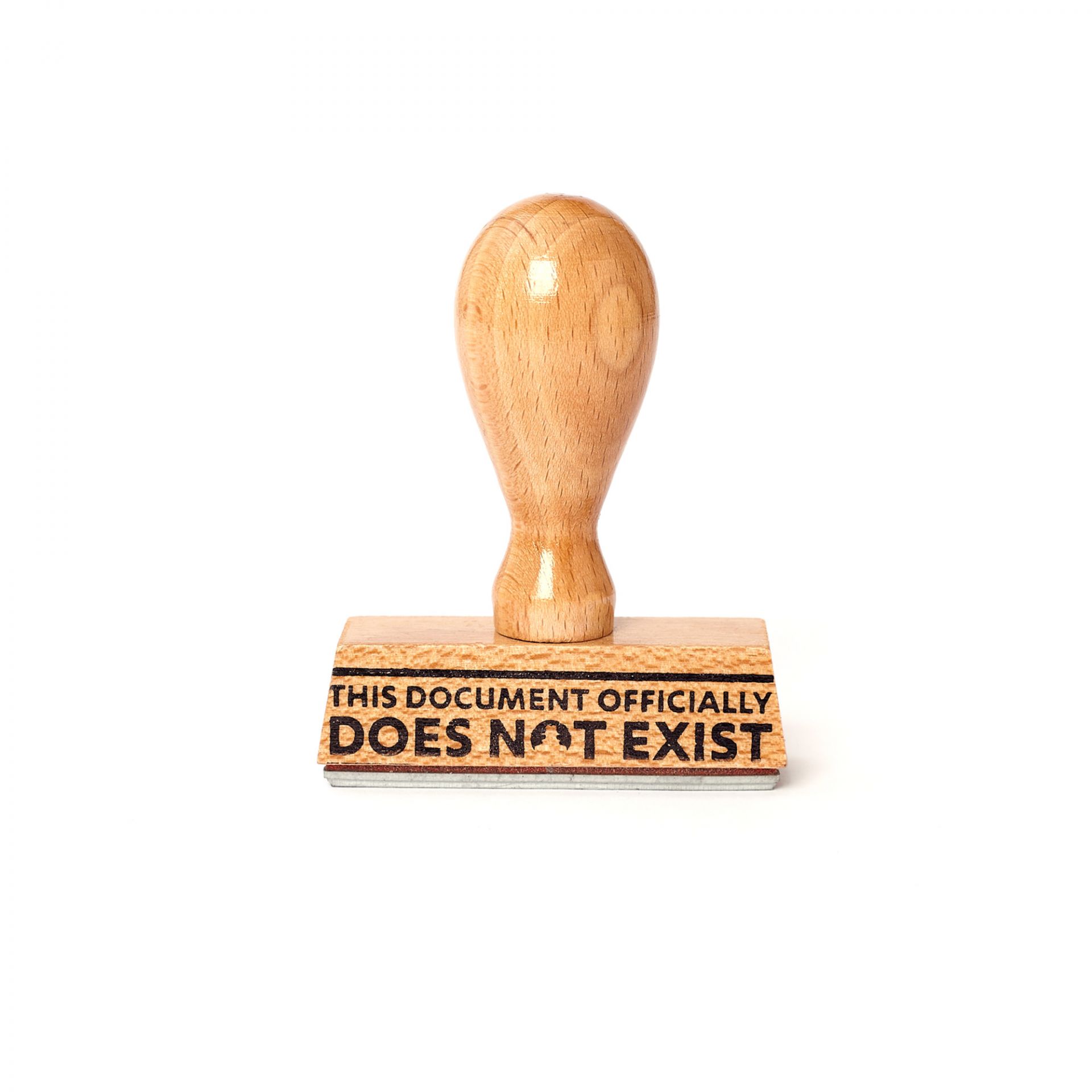 Rubber stamp "not exist" | Deutsches Spionagemuseum