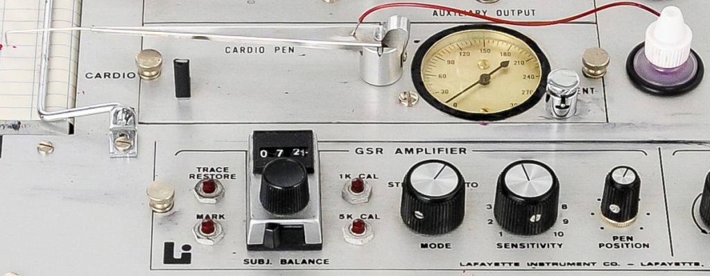 Lafayette model 76056 polygraph - Deutsches Spionagemuseum