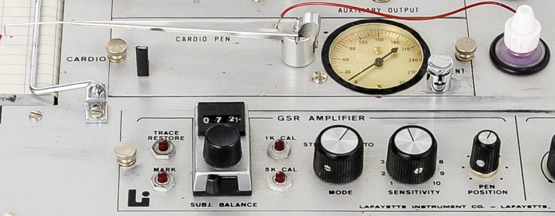 Lafayette model 76056 polygraph - Deutsches Spionagemuseum