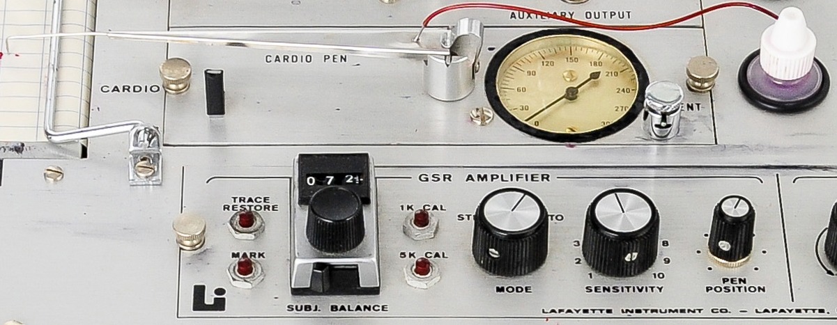 Lafayette model 76056 polygraph - Deutsches Spionagemuseum