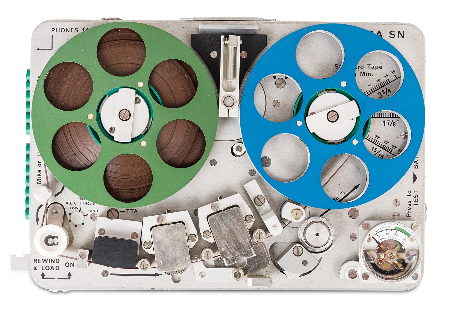 Miniatur-Tonbandgeräte Nagra SN & Nagra JBR - Deutsches Spionagemuseum